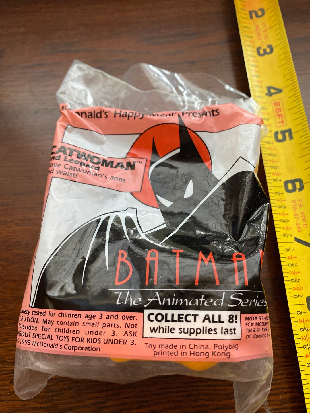 Mcdonald's Catwoman and Leopard From Batman Happy Meal Toy - Etsy