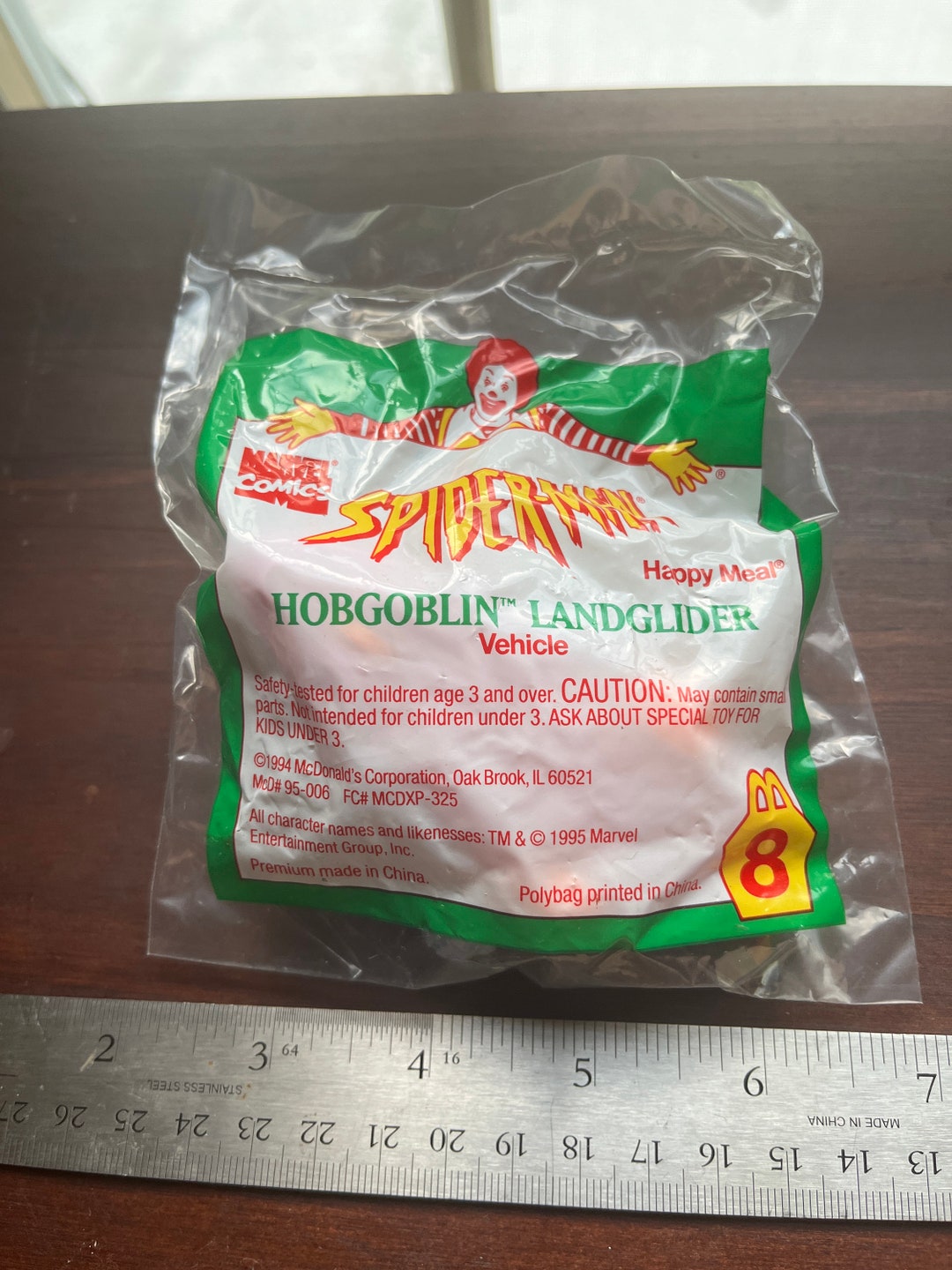 Mcdonald's Spiderman Hobgoblin Landglider Happy Meal Toy 1995 - Etsy
