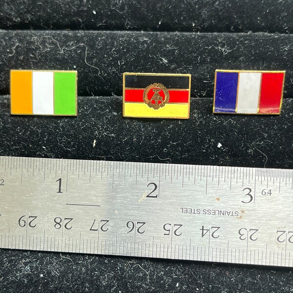 Flags of the World Pins - Etsy