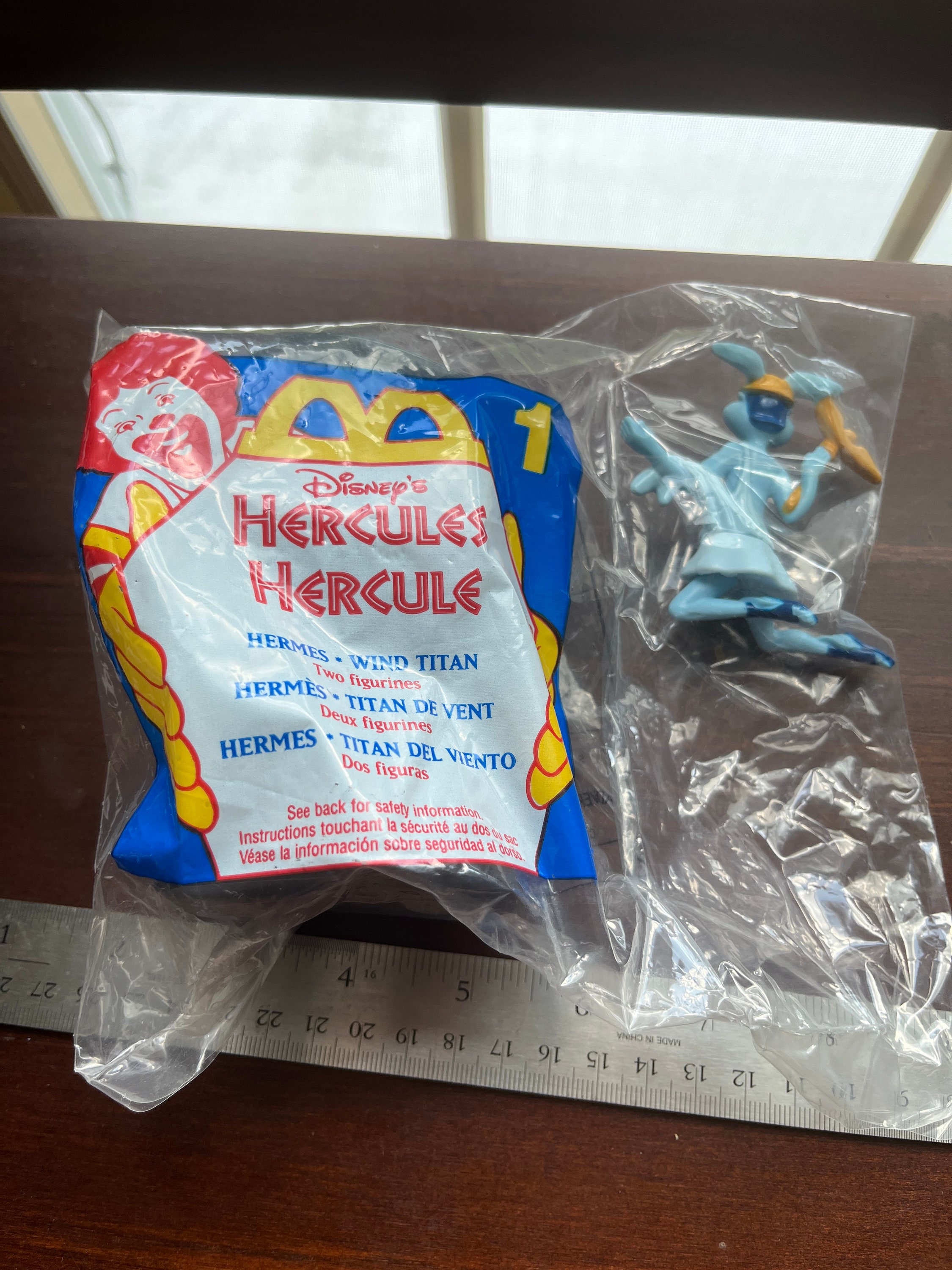 Mcdonald's Hercules Hermes Wind Titan Happy Meal Toy 1996 - Etsy