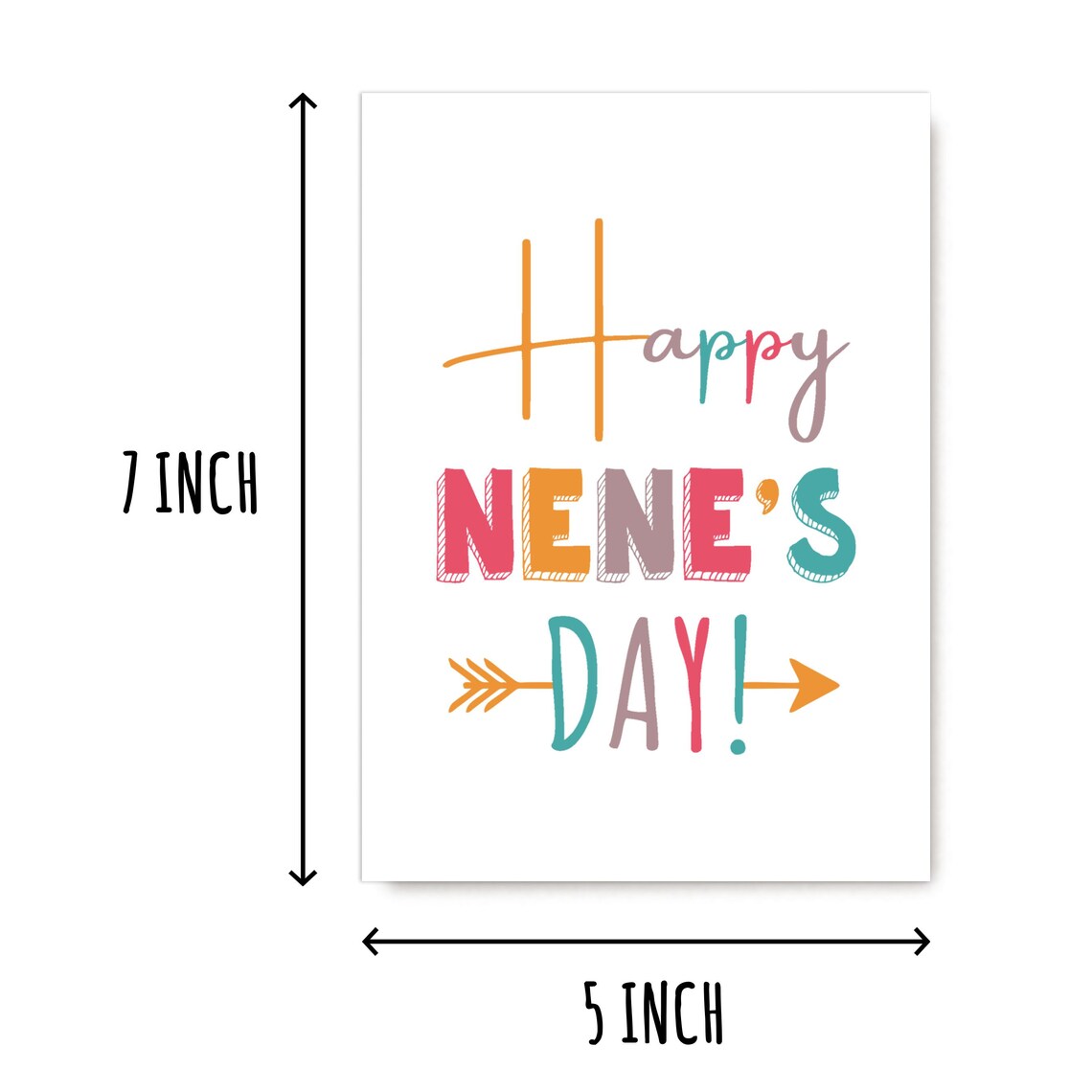 Happy Nene's Day Card, Happy Birthday Card, Love Card, Greeting Card ...