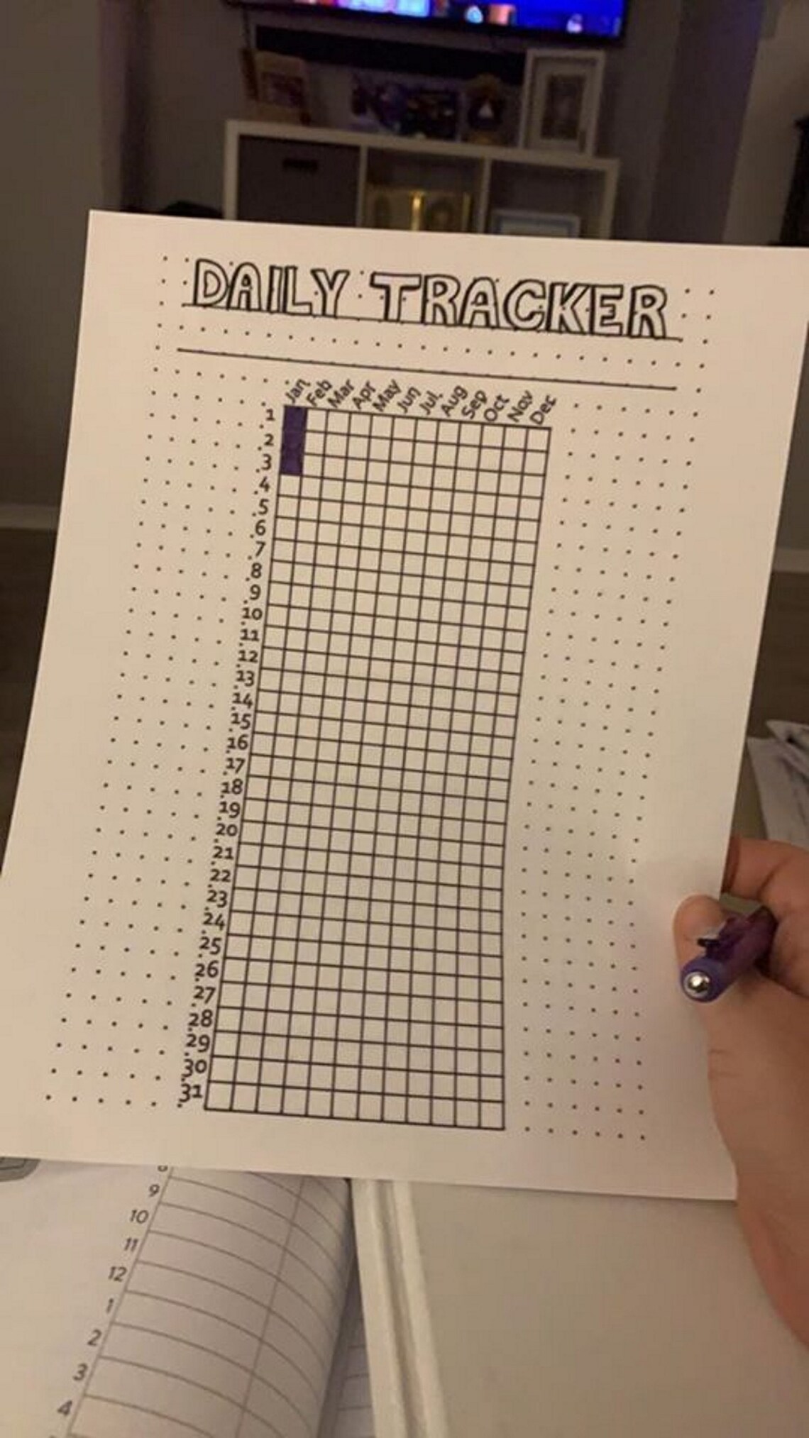 Daily Habit Tracker Fitness, Sleep, Mood, Exercise, Journal Page ...