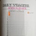 Daily Habit Tracker Fitness, Sleep, Mood, Exercise, Journal Page ...