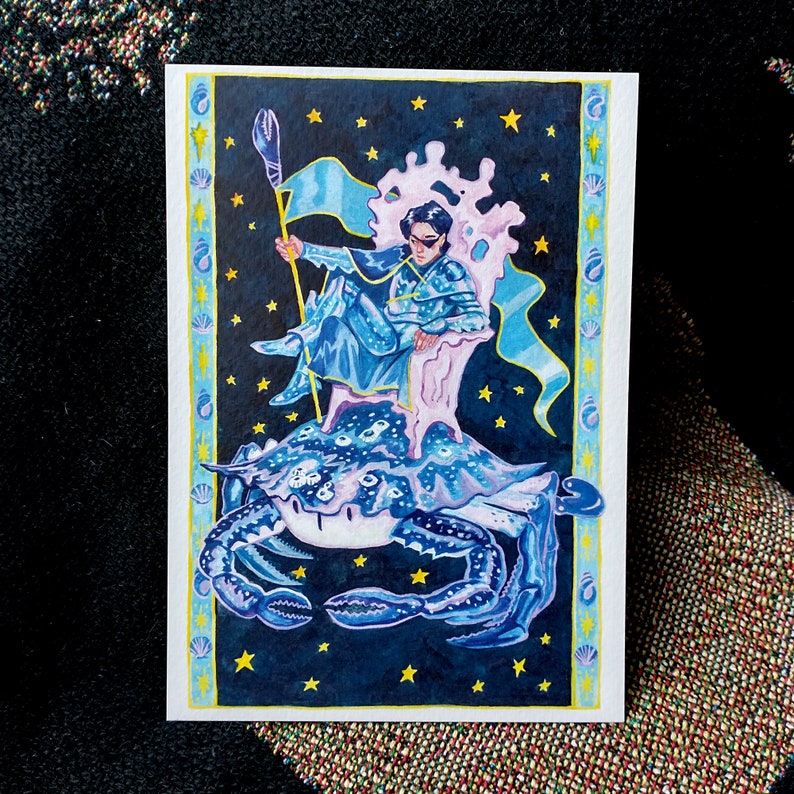 Zodiac Postcards - Etsy