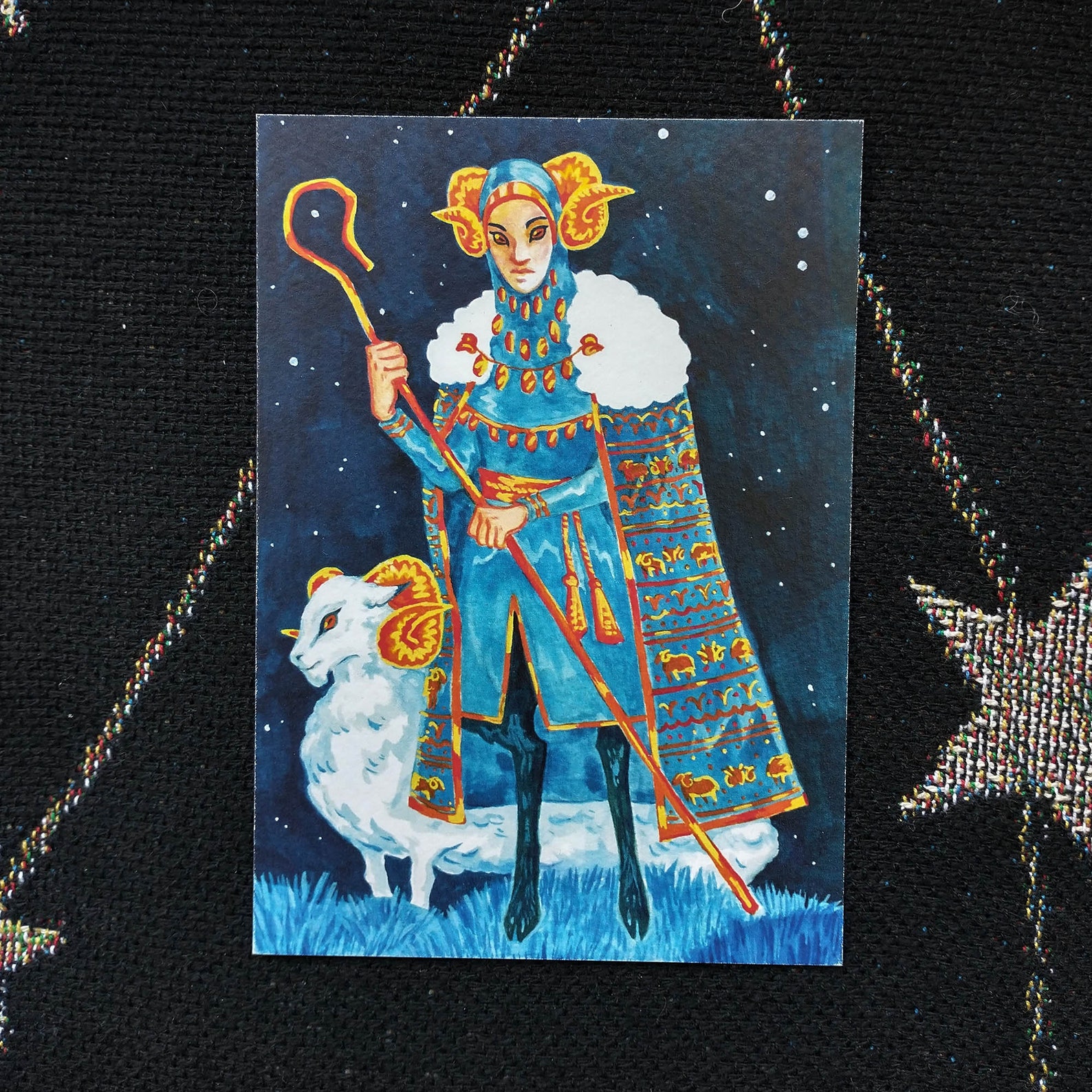 Zodiac Postcards - Etsy