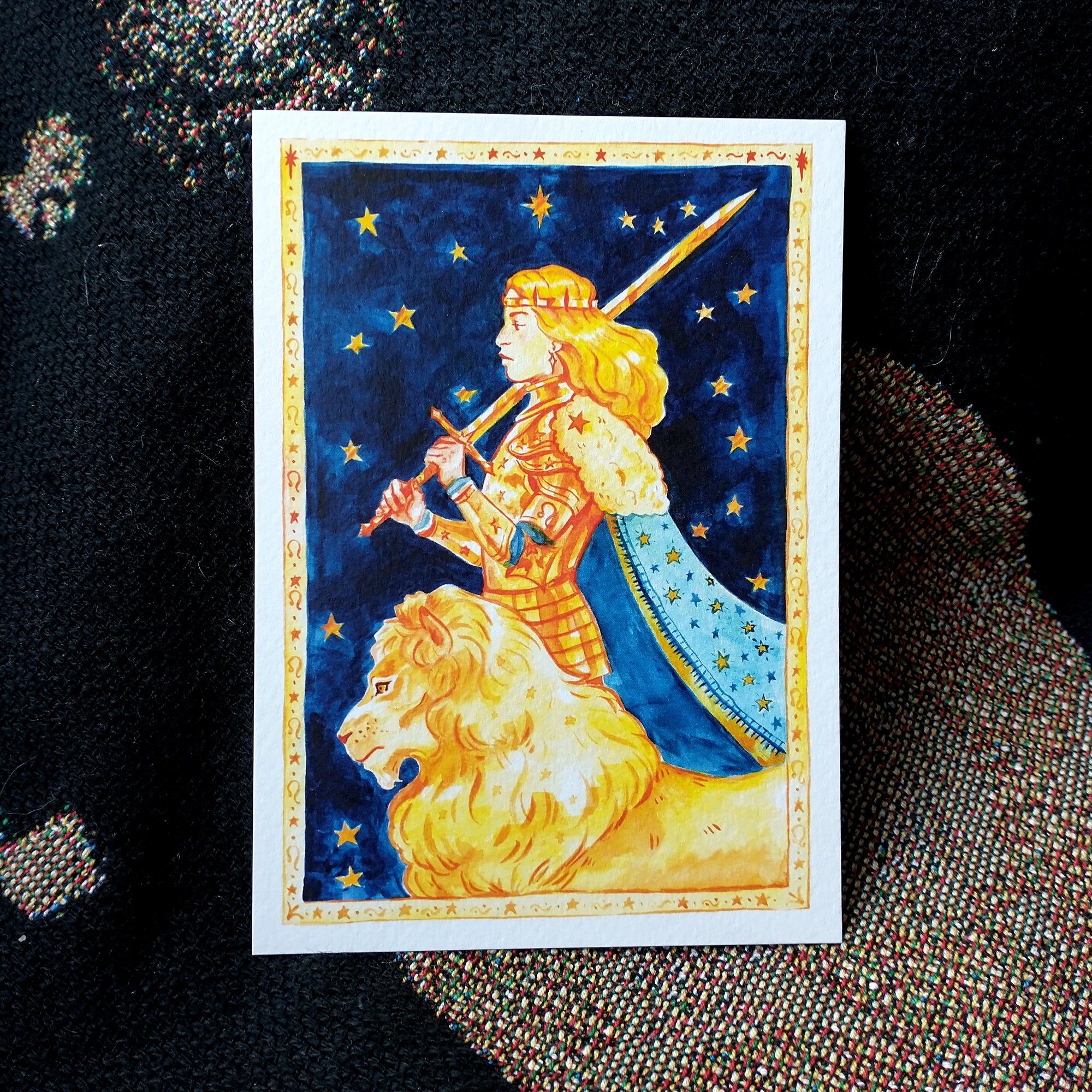 Zodiac Postcards - Etsy