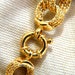 Wide Crossing Wreath Chain Link Bracelet 14kt Bright Cut Links - Etsy