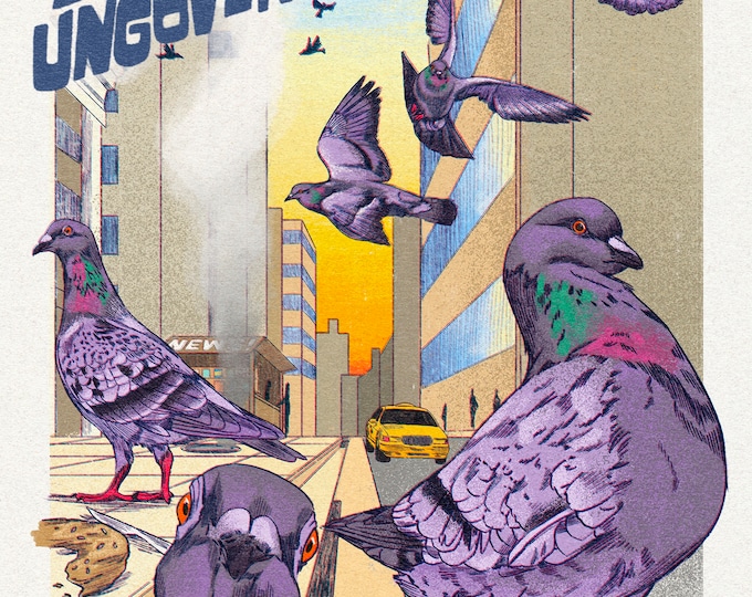 Become Ungovernable Pigeon Print - Etsy