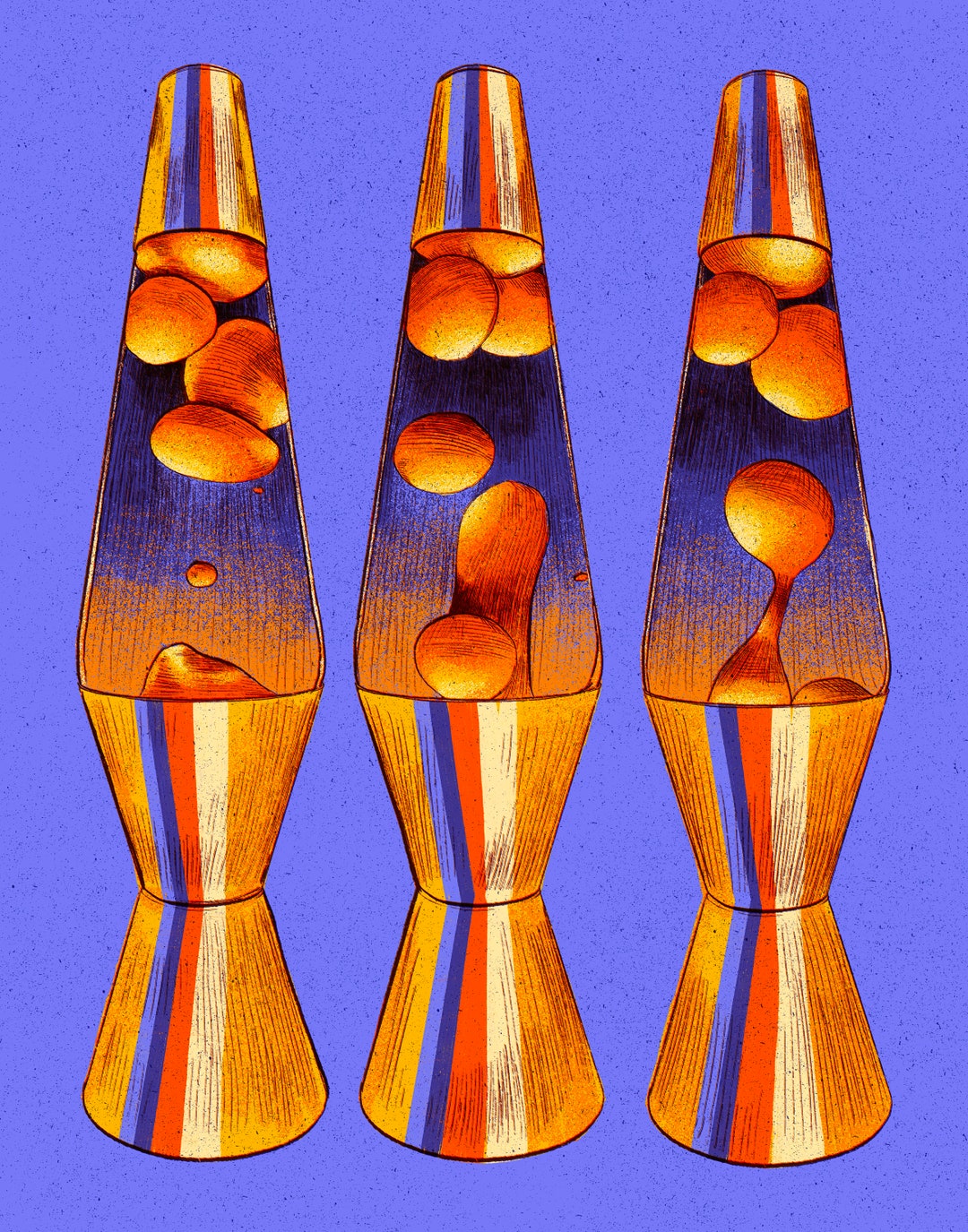 Lava Lamp Sequence Print - Etsy