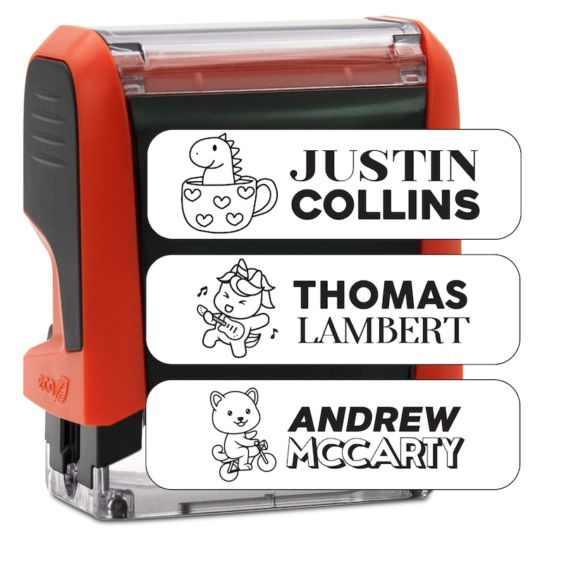 Kids Name Stamp - Etsy