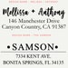 Business Address Stamp 11+ Designs to Choose!! Address Stamp - Self ...