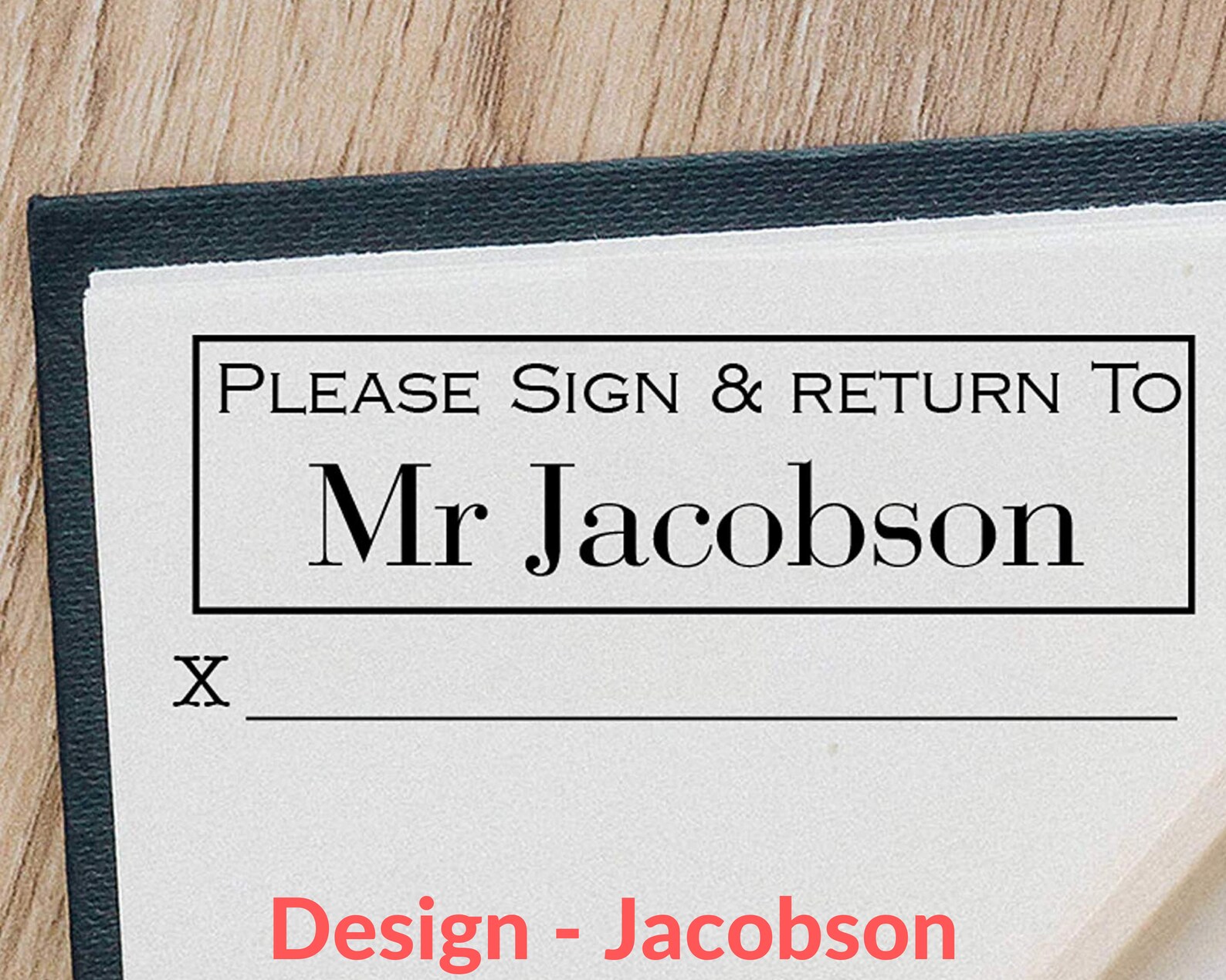 Please Sign and Return Home Work Grading Self-inking Stamp Custom ...