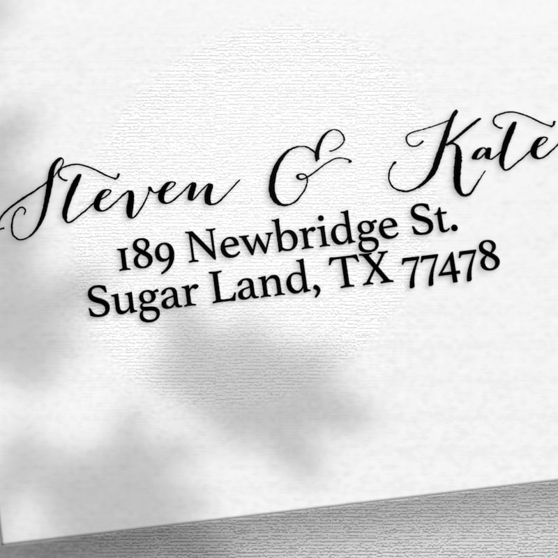 Etsy Address Stamps - Etsy