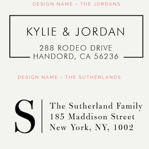Business Address Stamp 11+ Designs to Choose!! Address Stamp - Self ...