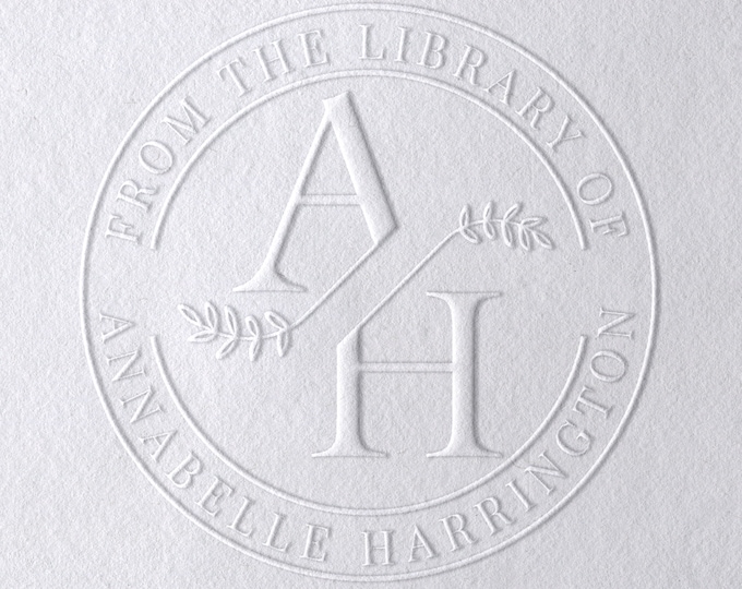 Your Signature Embosser Custom Embosser Personalized - Etsy