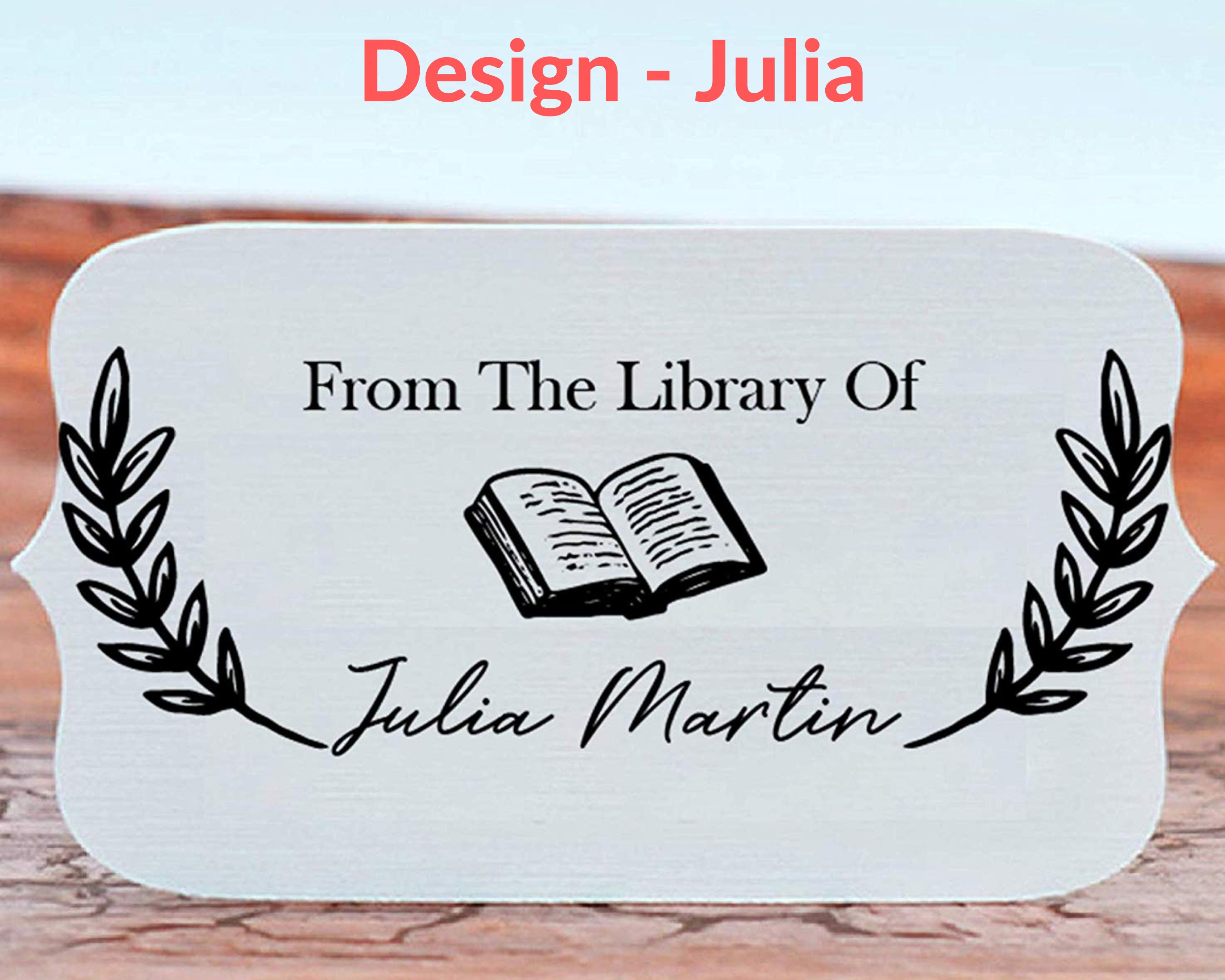 Custom Book Stamp Thank You Stamp Hand Made by Stamp - Etsy