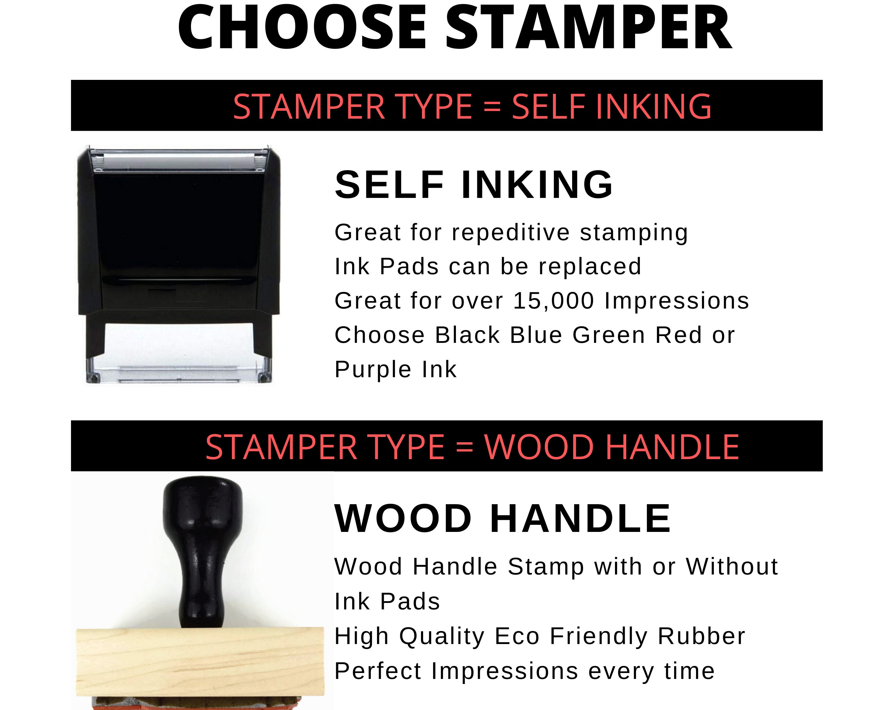 Business Address Stamp 11+ Designs to Choose!! Address Stamp - Self ...