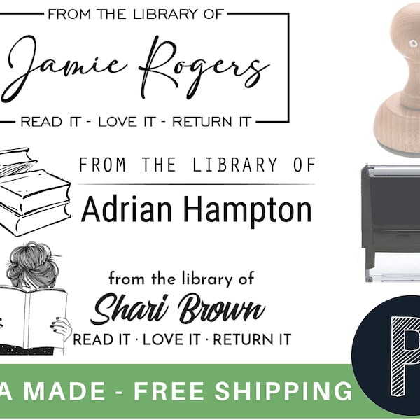 Custom Bookplate - Etsy