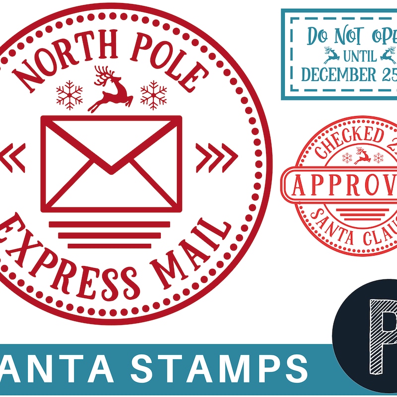 North Pole Postmark - Etsy