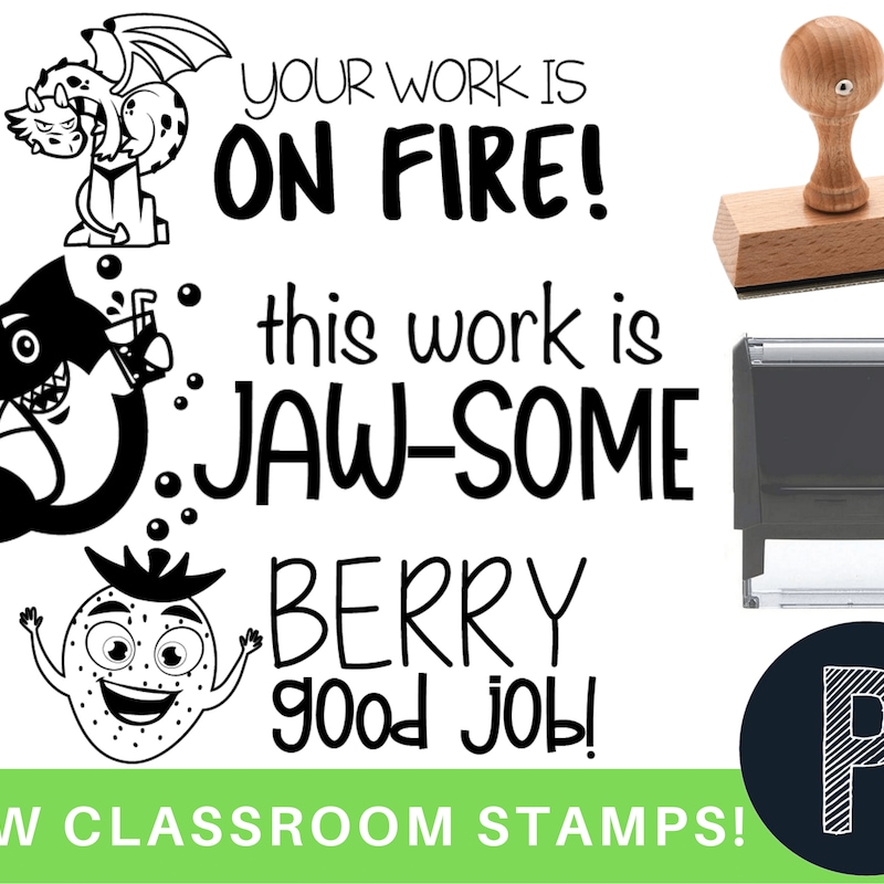 Teacher Stamps - Etsy
