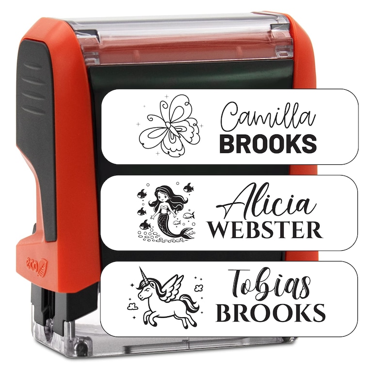 Kids Name Stamp - Etsy