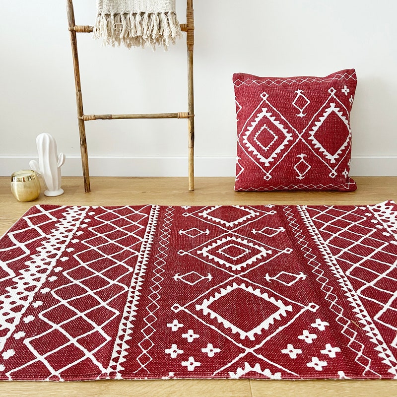Boho Rug - Etsy