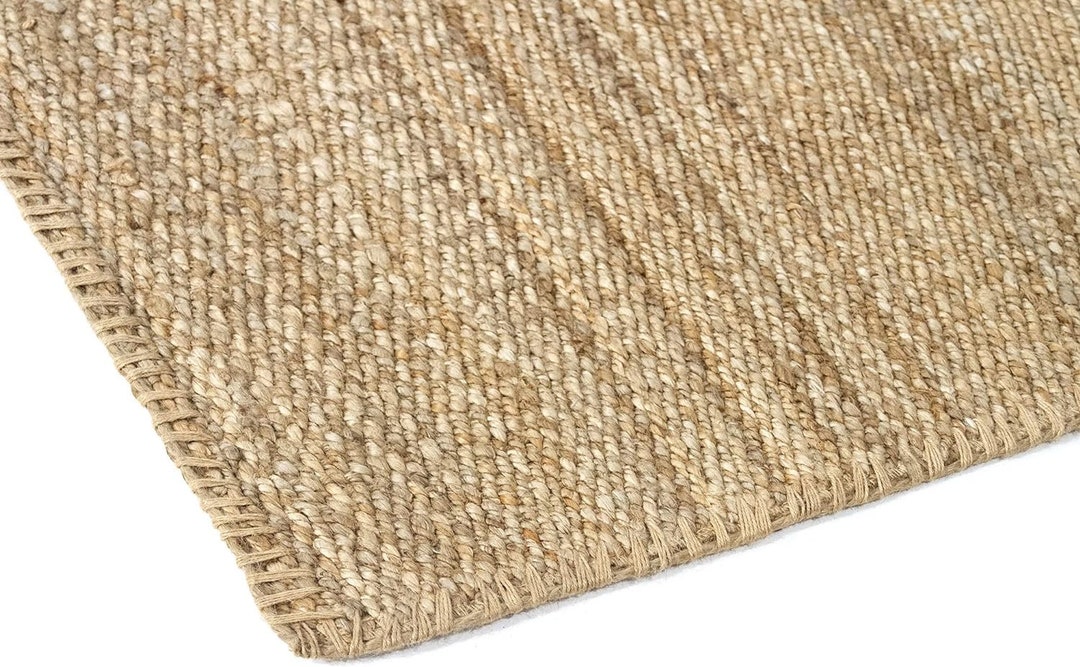 Modern Natural Jute Rug, Eco-friendly Small Doormat, Nature Bedside ...