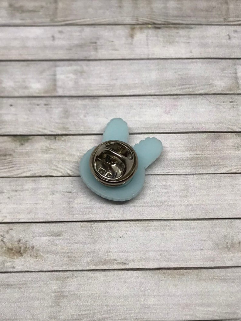 Bunny Rabbit Pin Badge Vintage Style Animal Jewellery Rabbit | Etsy
