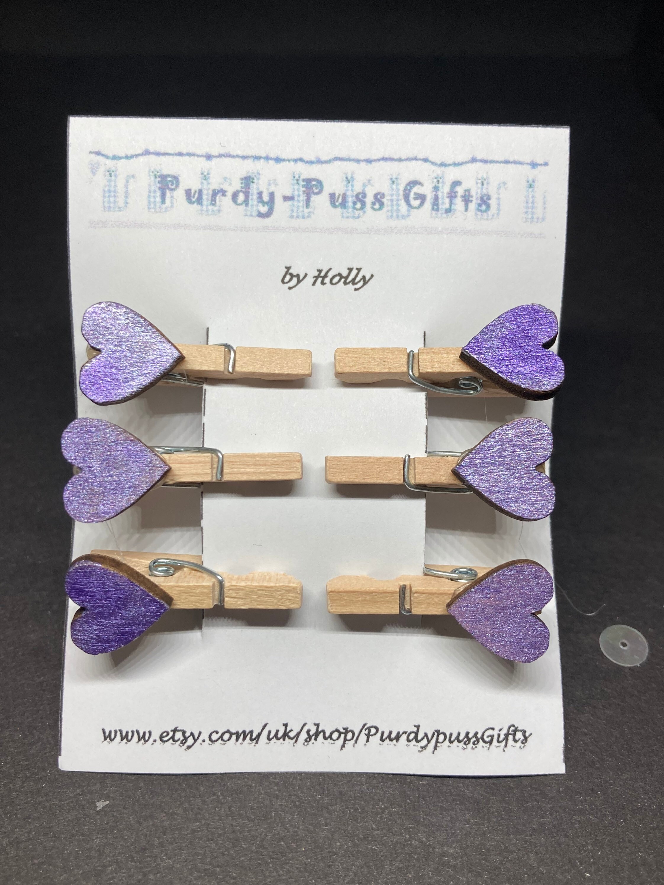 Wooden Heart Pegs Set of 6 Vintage Style Heart Pegs Heart - Etsy Polska