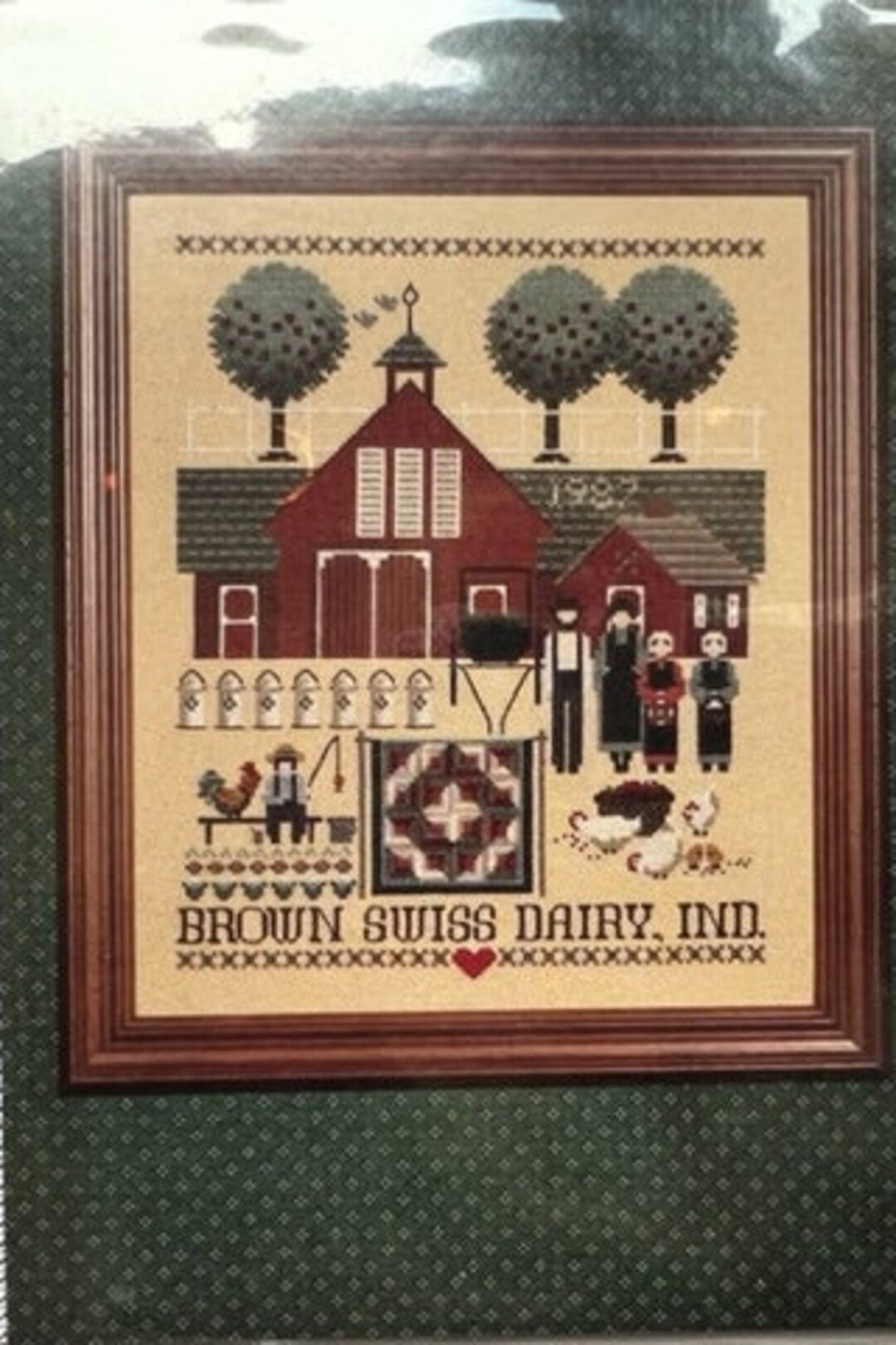 Amish Cross Stitch - Etsy