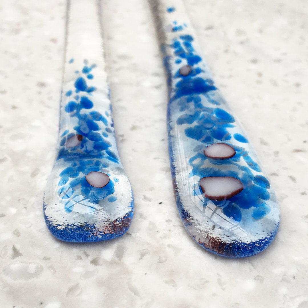 Handmade Fused Glass Drink Stirrer Cocktail Stirrer Swizzle - Etsy
