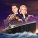 Titanic Theme Portrait, Custom Portrait, Family Portrait, Family ...