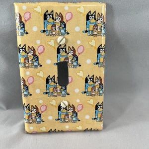 Bluey Light Switch Cover: Decoupage Room Decor - Etsy