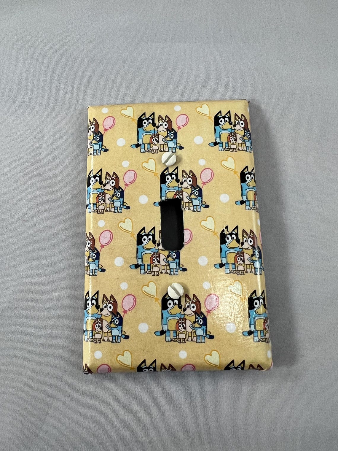 Bluey Light Switch Cover: Decoupage Room Decor - Etsy