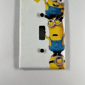 Minion Light Switch Cover 2 Wall Decor Light Switch Plate - Etsy
