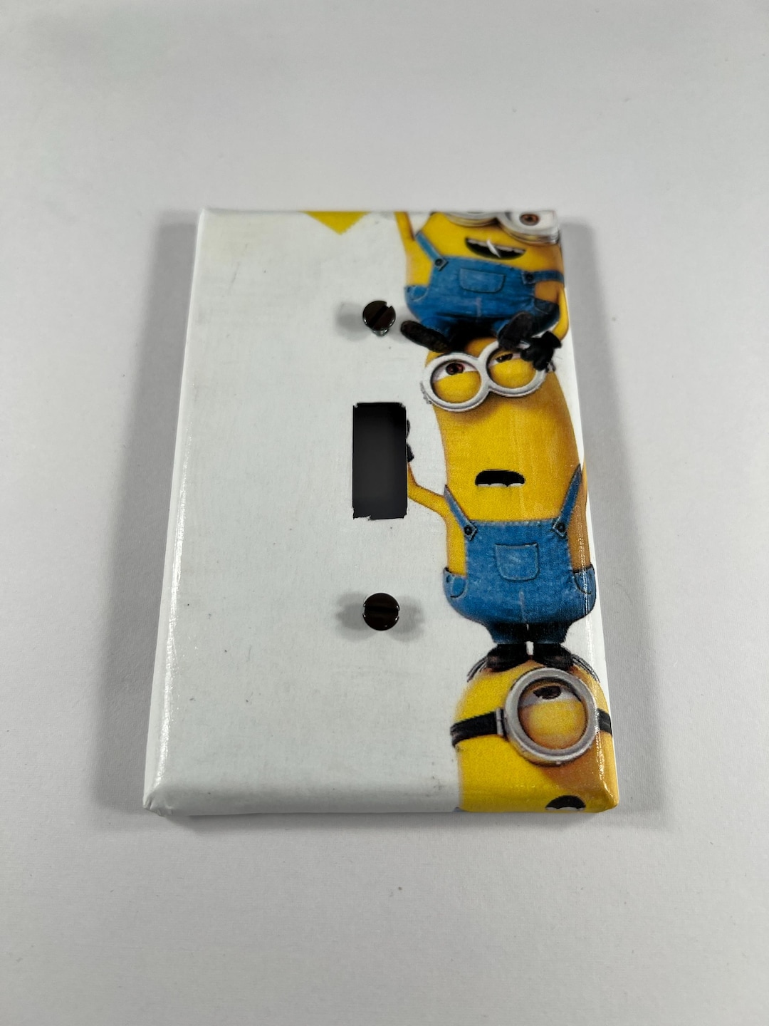 Minion Light Switch Cover 2 Wall Decor Light Switch Plate - Etsy