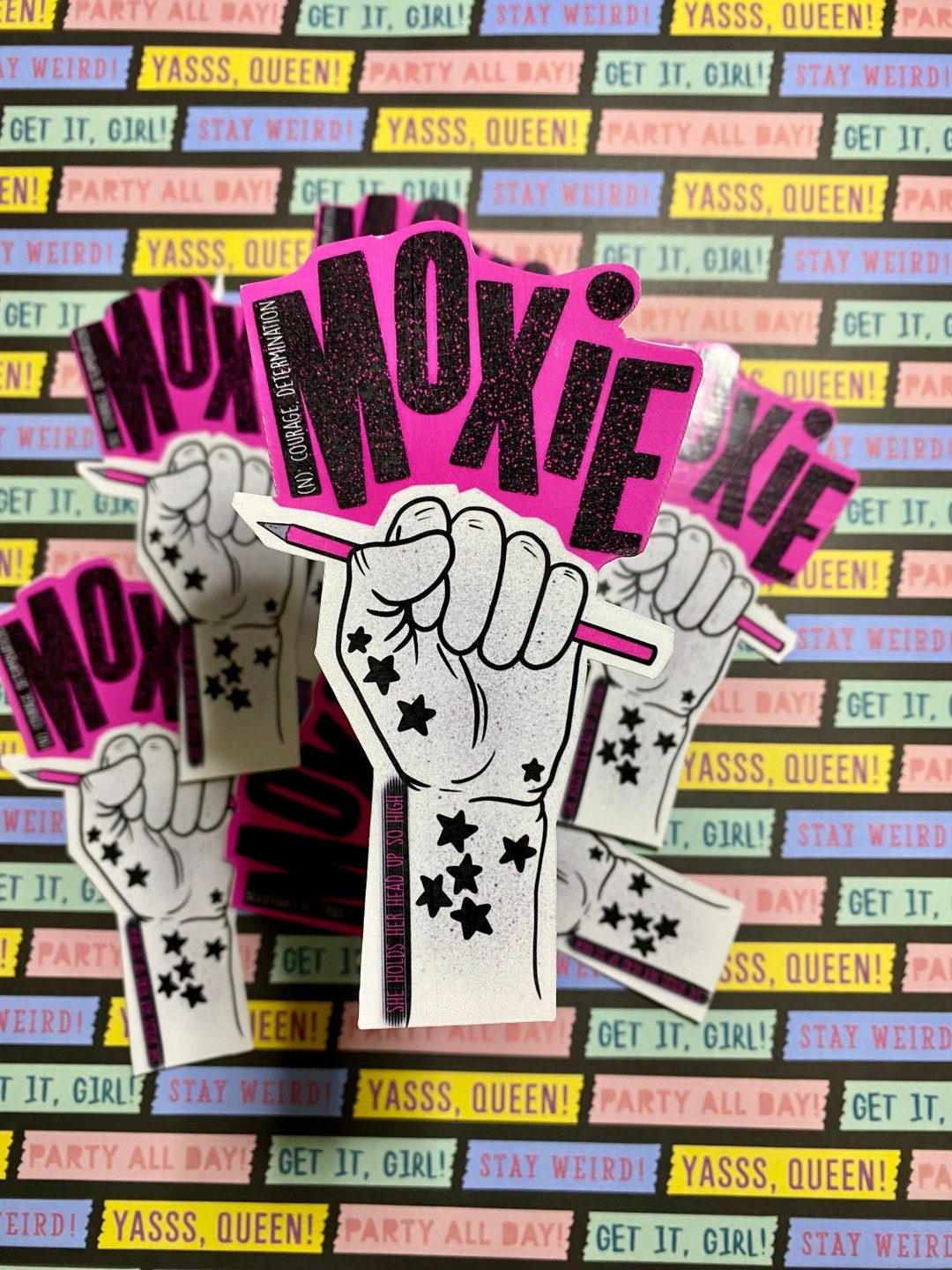 Moxie Sticker | She Holds Her Head up so High | Moxie Inspired Movie ...