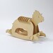 Modern Rocking Dinosaur, Take on Rocking Horse, Wooden Rocker, Ride on ...