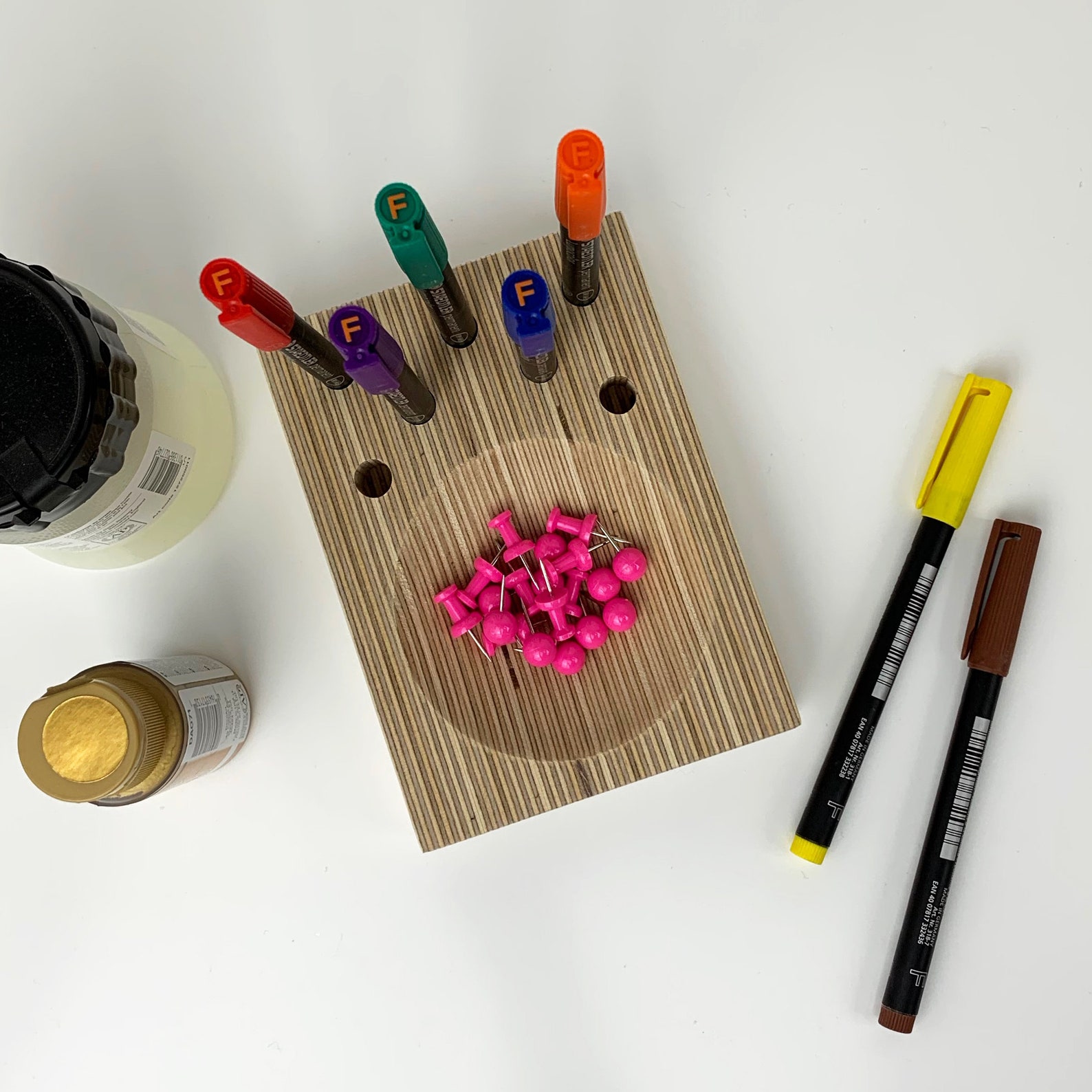 Desk Tidy Pen Stand - Etsy