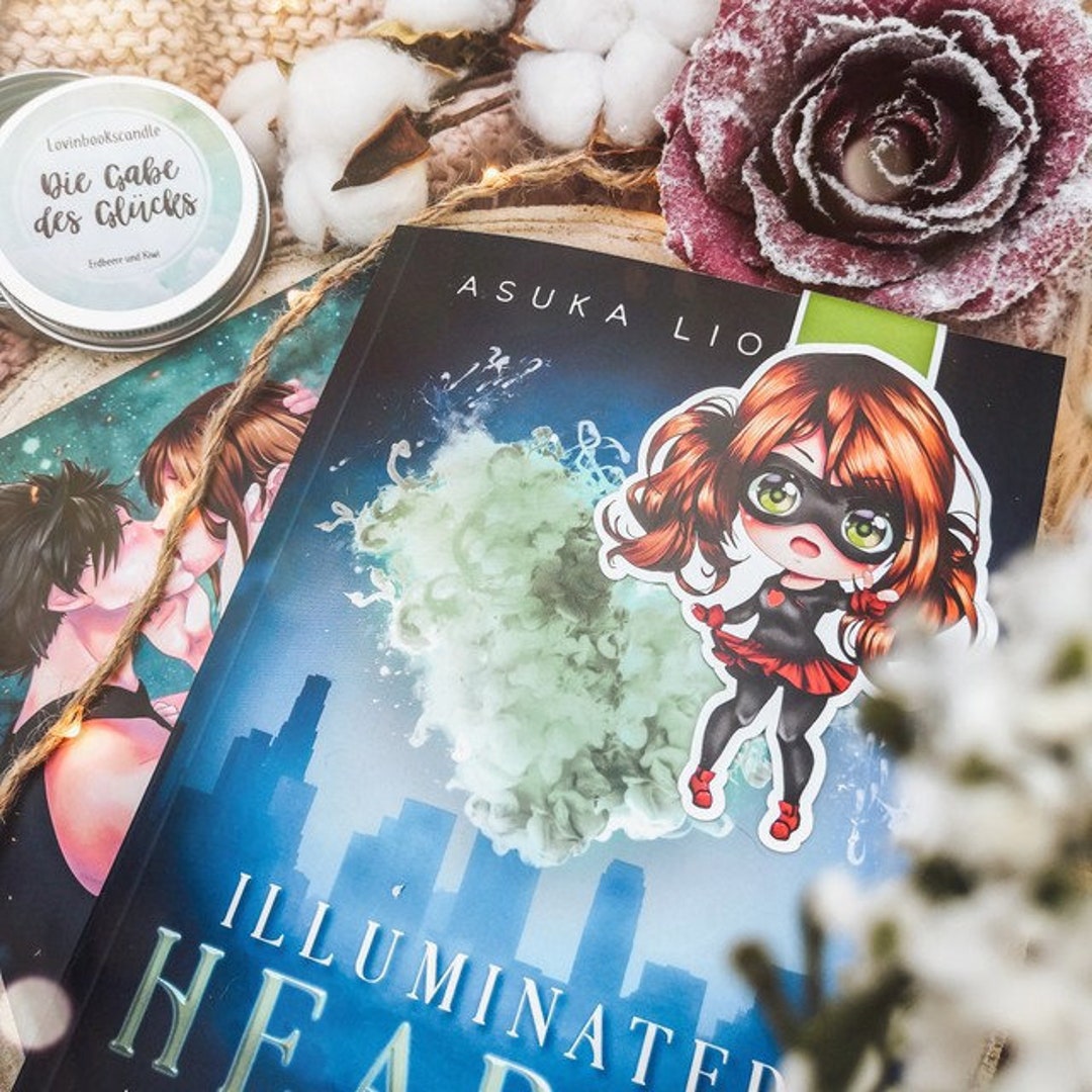 Magnetic Bookmark Superhero | A Heart of Shadow and Magic | Asuka ...