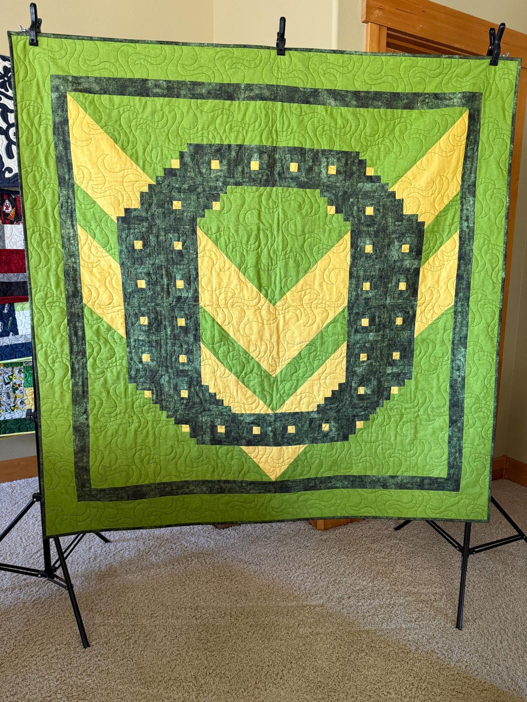 University of Oregon Handmade Team Quilt - Etsy