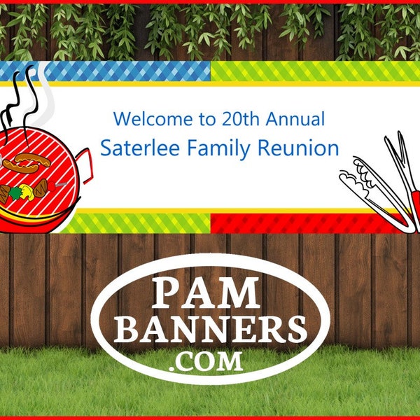 Cookout Banner - Etsy