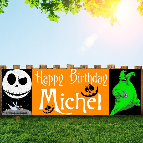Nightmare Banner - Etsy