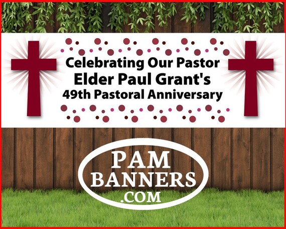 Large Religious Church Protestant Banner and Signs 6x2 with | Etsy