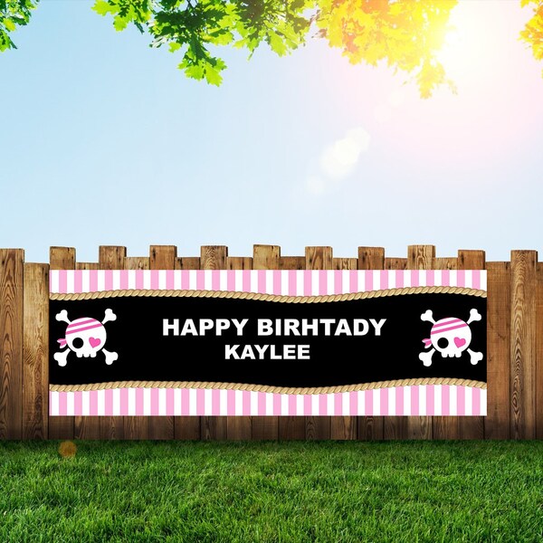 Pirate Banner - Etsy
