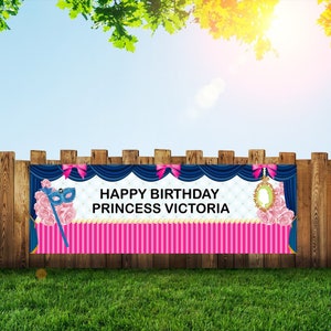 Large Masquerade Birthday Party Banner and Signs 62 With Grommets - Etsy