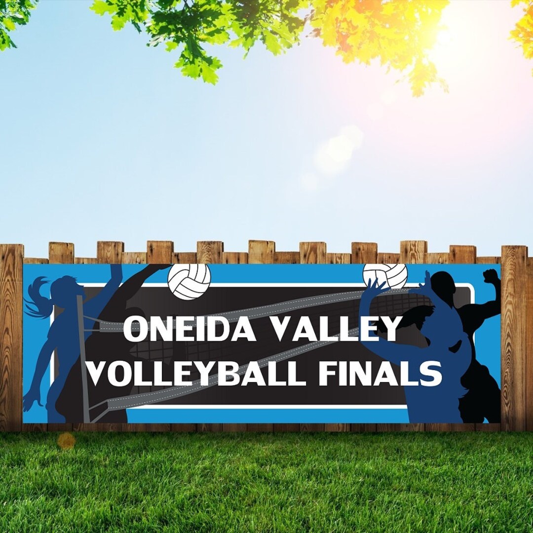 Large Volleyball Game and Net Banner and Signs 6x2 With Grommets - Etsy