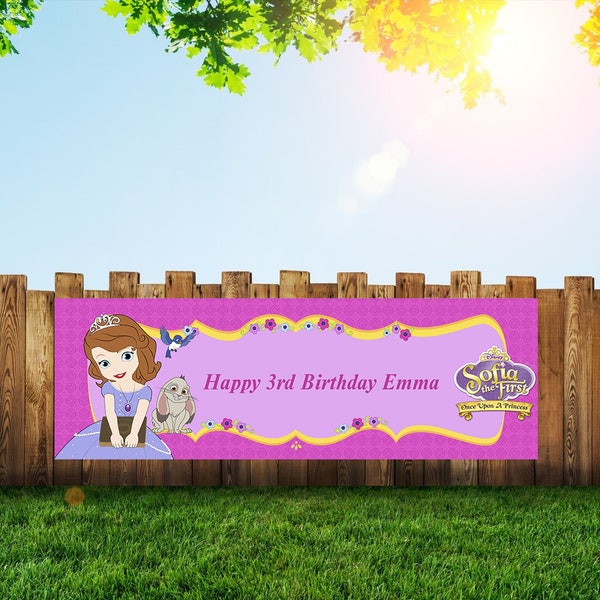 Sofia Banner - Etsy