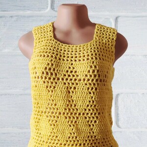 CROCHET PATTERN PDF - Crochet Diamond Top Pattern - Crochet Summer Top ...