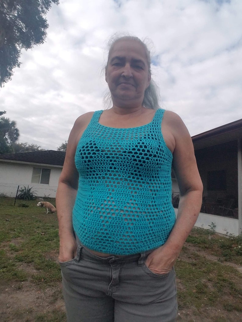 CROCHET PATTERN PDF Crochet Diamond Top Pattern Crochet - Etsy